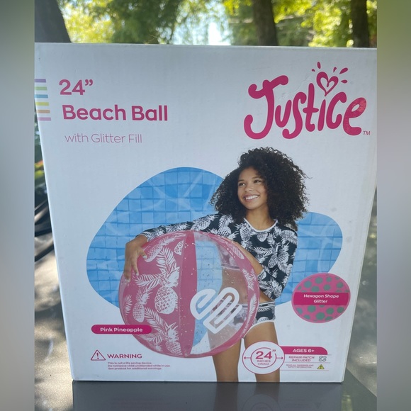 Justice | Toys | Justice Brand Beachball | Poshmark